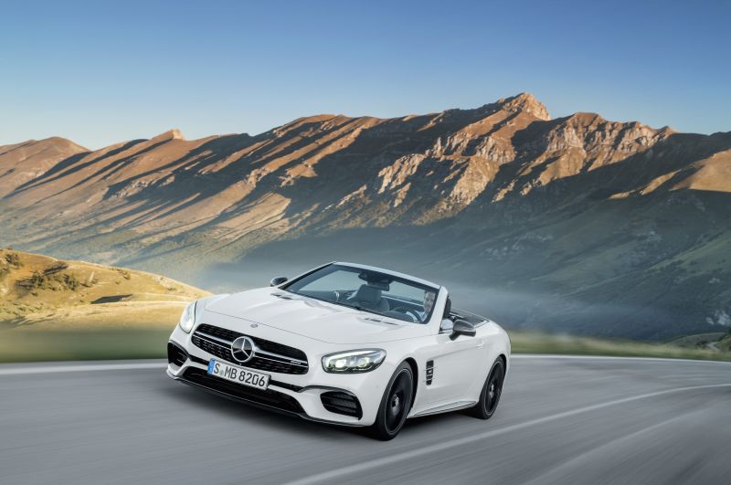 Mercedes-Benz SL technical specifications and fuel economy